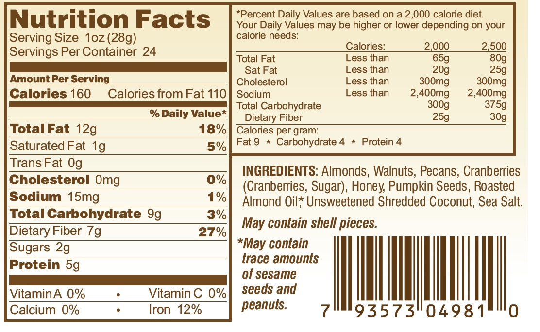 Original Flavor - 1.5LB – Veronica's Health Crunch